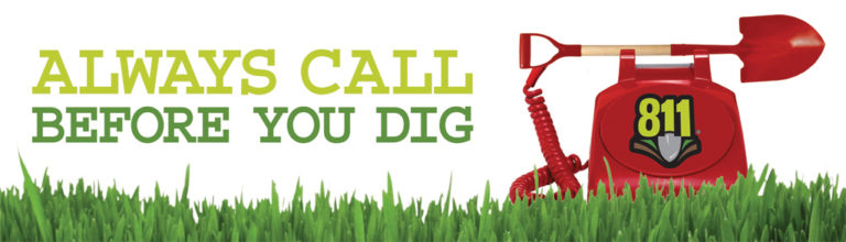 811 Call Before You Dig! – Grey Forest Utilities